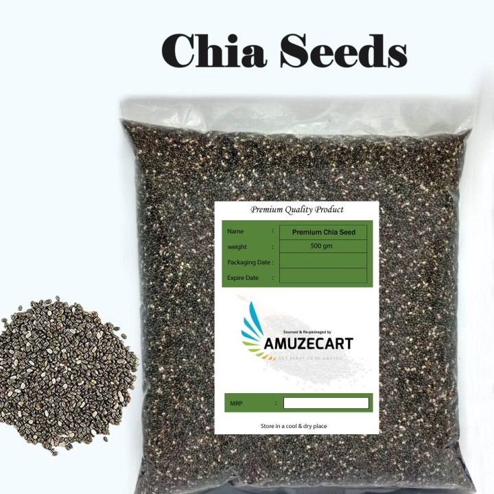 Dust Free Chia Seeds / Chia Seed Re-Packing by Amuzecart Bangladesh ...