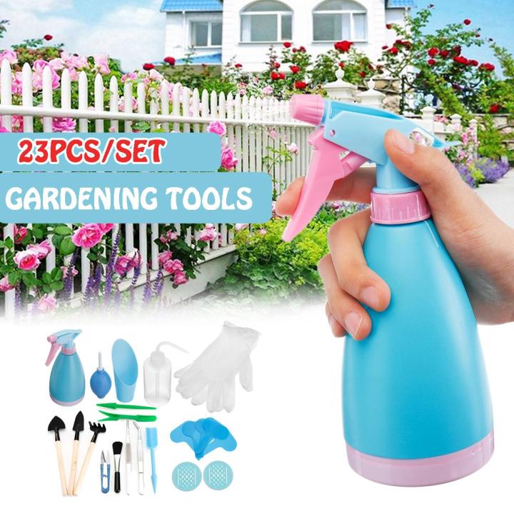 23pcs Mini Garden Hand Tools Transplanting Tools Succulent Tools ...