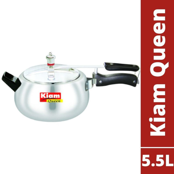 Kiam Queen Pressure Cooker 5.5 Ltr - Oval Shape | Daraz.com.bd