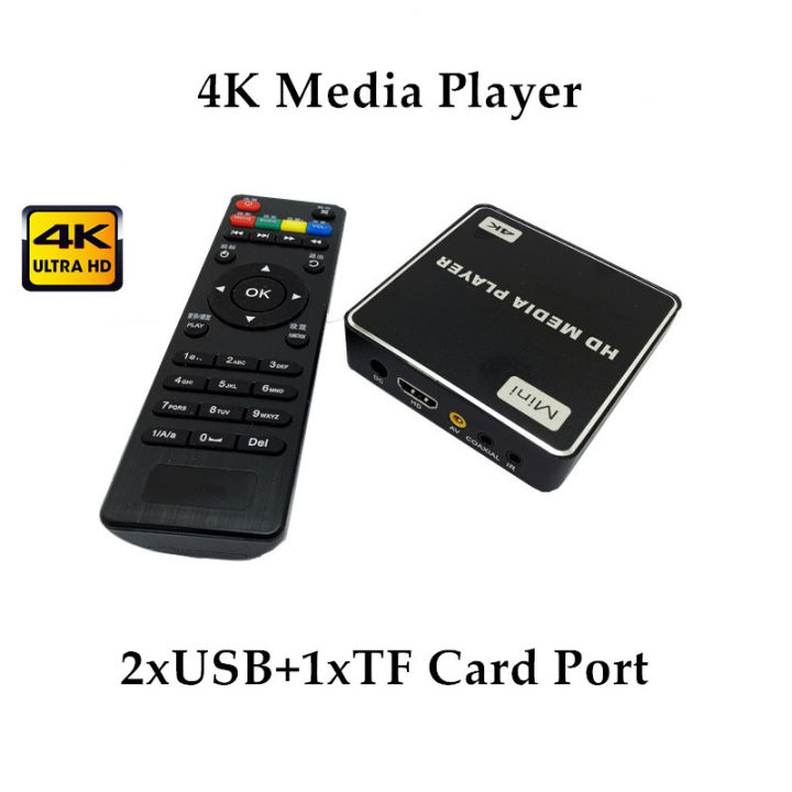 Mini 4K Media Player Support Splicing Screen TV Projector Monitor U ...