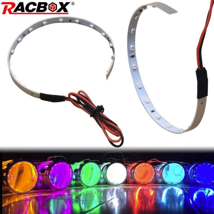 2pcs LED Multi-color Super Bright 360 Degree SMD Demon LED Halo Rings ...