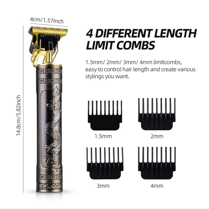 Vintage T9 Hair Cutting Machine Hair Trimmer for men Recharge ...