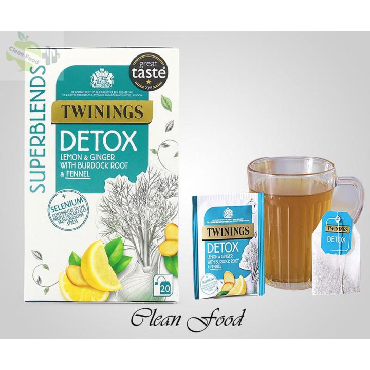 Twinging Detox Tea (20 Satch) - green tea | Daraz.com.bd
