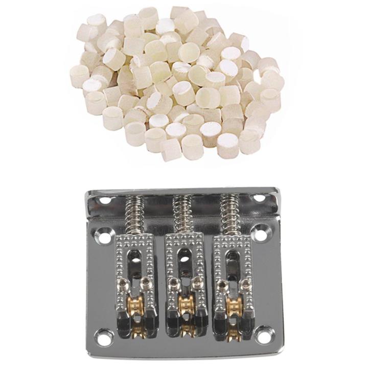 1set 3 String Guitar Ball String Bridge Bridge Pull String & 100Pcs ...