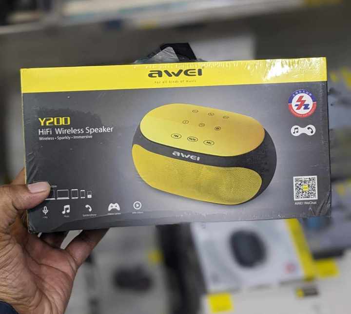 Awei Y200 Bluetooth Speaker Stereo Wireless Portable Speakers Support ...