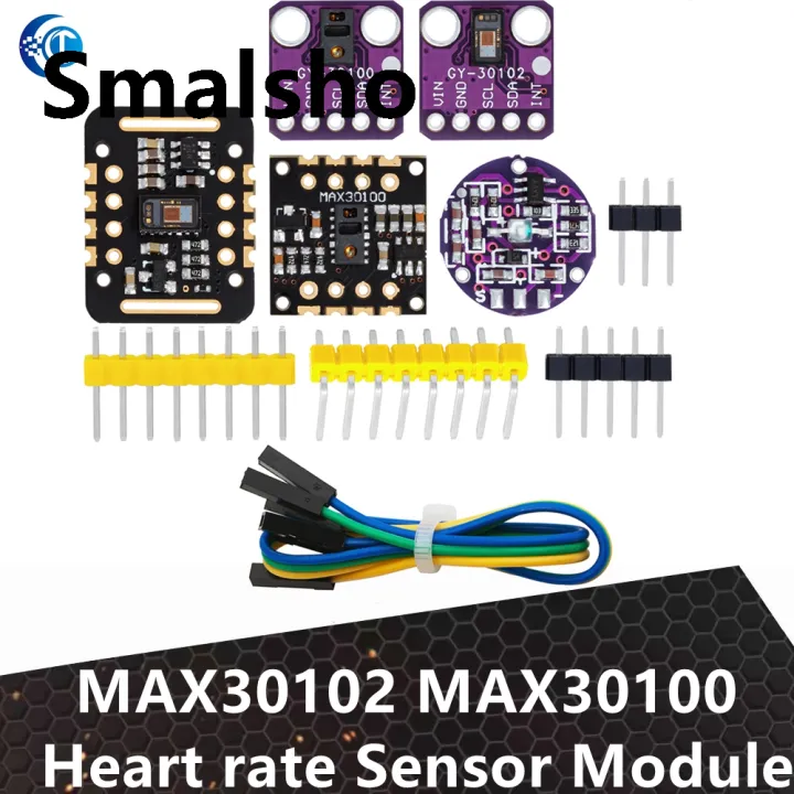 MAX30102 MAX30100 Heart rate Sensor Module Puls detection Blood oxygen ...