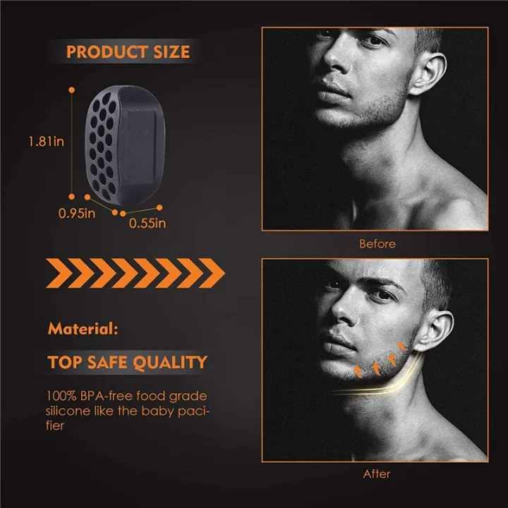 【Xiaofeng】Facial Jaw Exerciser Gym Fitness Ball JawLine Muscle Training ...