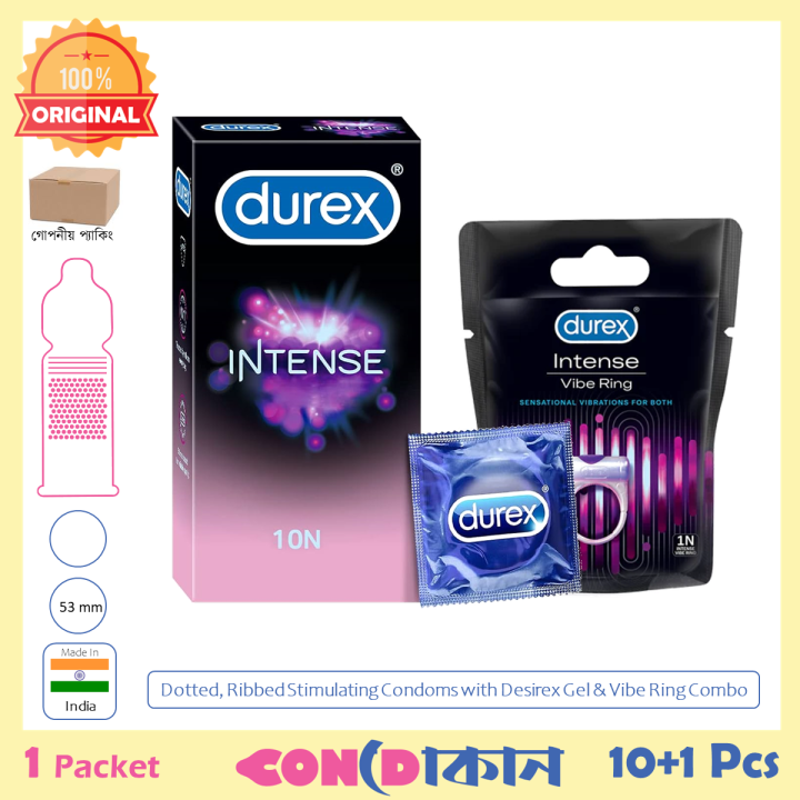 Durex Intense Condom Stimulation Combo Bd