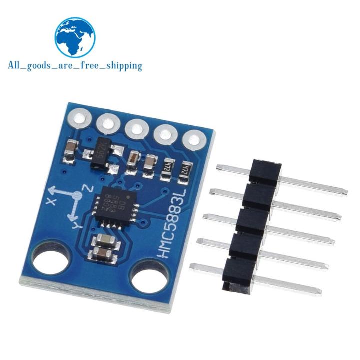 【happy one】GY-273 3V-5V QMC5883L Triple Axis Magnetometer Sensor Module ...