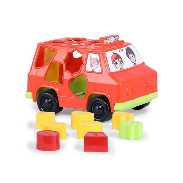 RFL Jim & Jolly Puzzle Car Orange 839843 | Daraz.com.bd