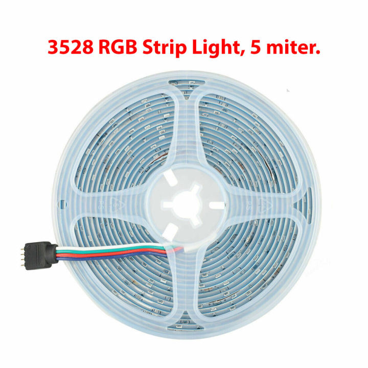 RGB 3528, 3 color Led strip Light 5 miter ( only strip without ...