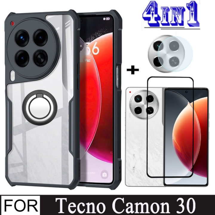 4In1 Tecno Camon 30 4G 5G Shockproof Phone Case for Infinix Smart 8 7 Tecno Spark Go 2024 2023 ...
