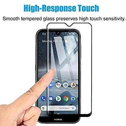 Nokia 3.2 Full HD [ NO PLASTIC ] 100% crystal GLASS Tempered leans ...