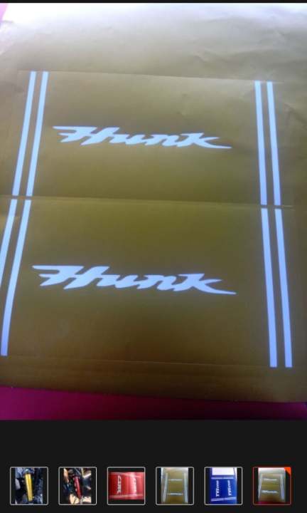 Suspension Sticker for Hero Hunk Bike | Daraz.com.bd
