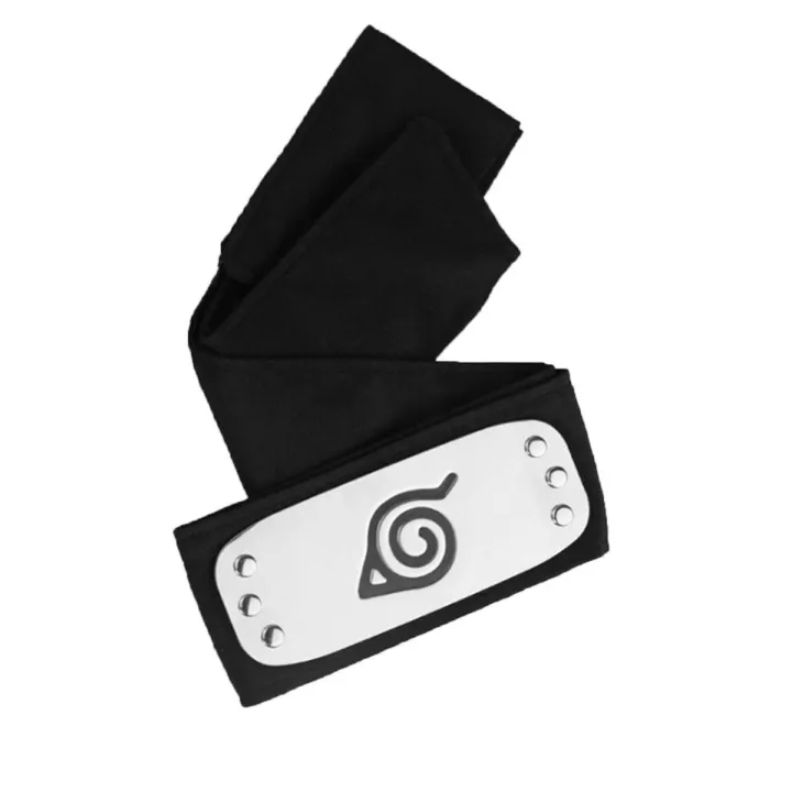 Leaf Village Naruto band Forehead Protector Premium Cosplay Accessoy ...