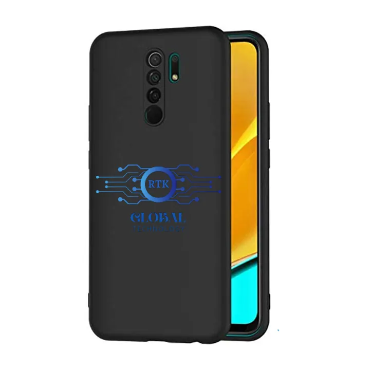 Silicone Back Cover for Redmi 9 / 9 Prime / Poco M2 - Soft Protective ...