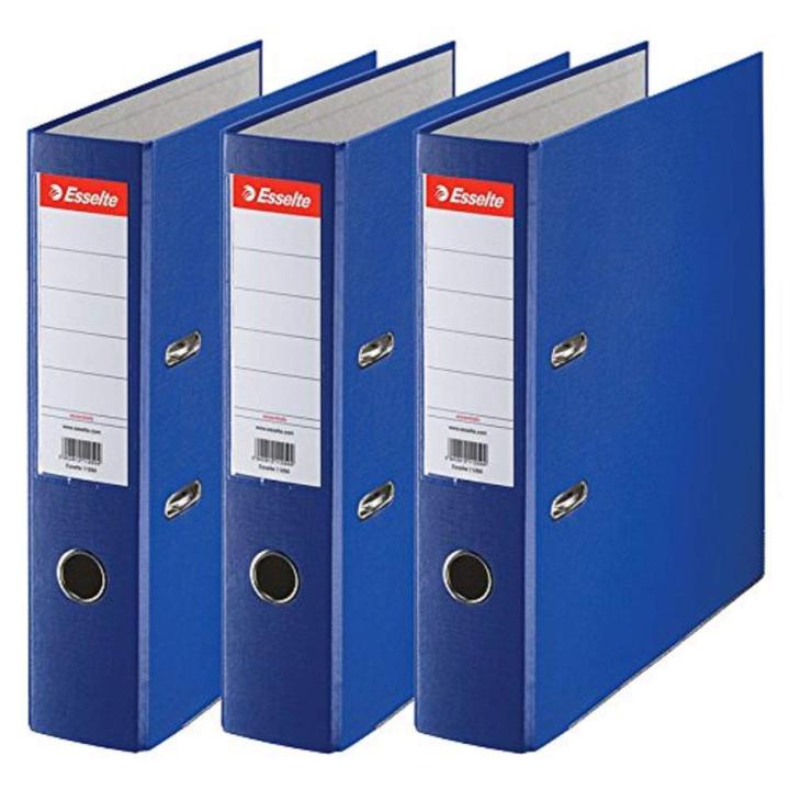 Premium Lever Arch File With Extra Clip And Index, 3 Inch [ 6 Pcs ...