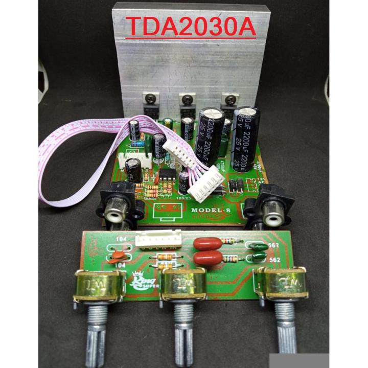 3CH BANGLADESHI TDA2030A Amplifiers Circuit Board 3 Volume 2.1 18W 18W ...