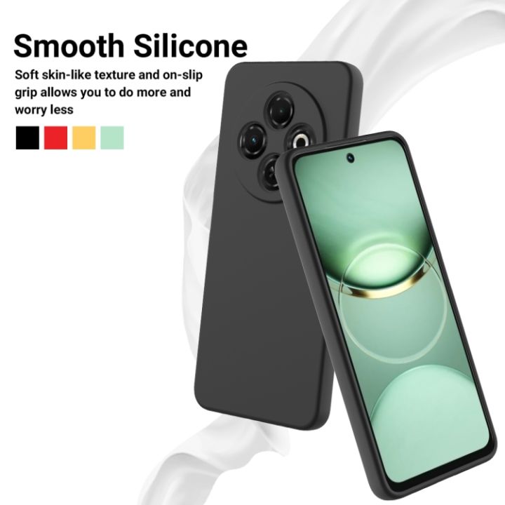 For Tecno Spark 30C Luxury Shockproof Liquid Silicone Phone Case Back ...