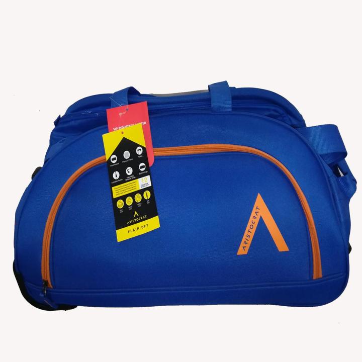 VIP DUFFEL BAG Fabric/Cloth FLAIR DFT Travel Luggage 64 cm-2023 - Blue ...