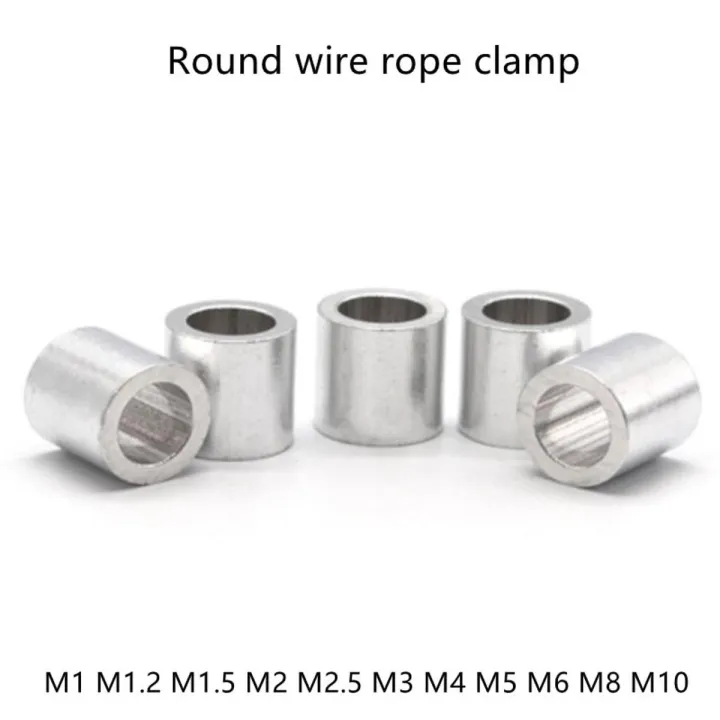 5-100PCS M1 M1.2 M1.5 M2 M2.5 M3 M4 M5 M6 M8 M10 wire Cable rope Fixing ...