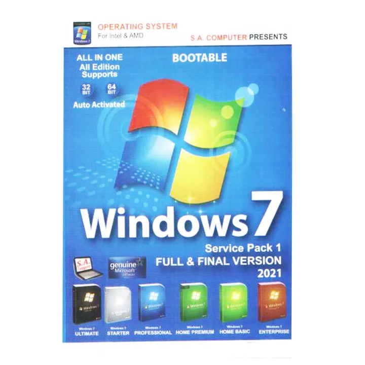 Windows 7 Full&Final Version | Daraz.com.bd