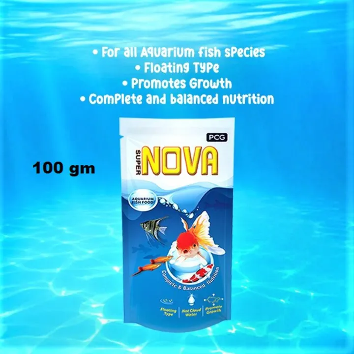 Super Nova aquarium fish food - 100gm (Thailand) | Daraz.com.bd