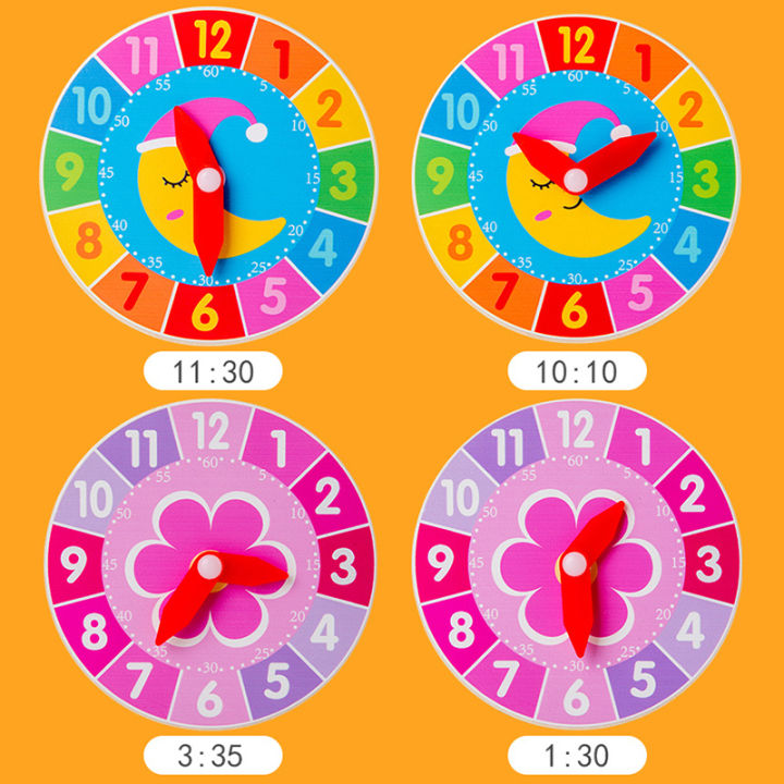 Busy Board DIY Clock Toys Baby Montessori Sensory Activity Board ...