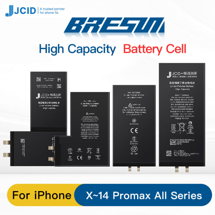 JCID high capacity Rechargeable Battery Cell No Without Flex For iPhone ...