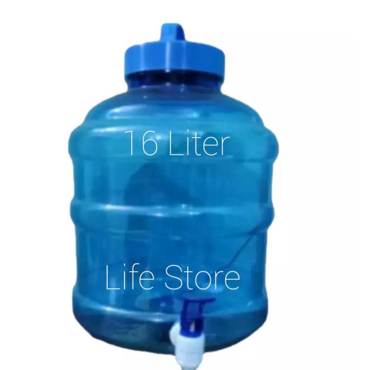 16 Liter ~Food grade water dispenser jar with tap ( Life Store) | Daraz ...