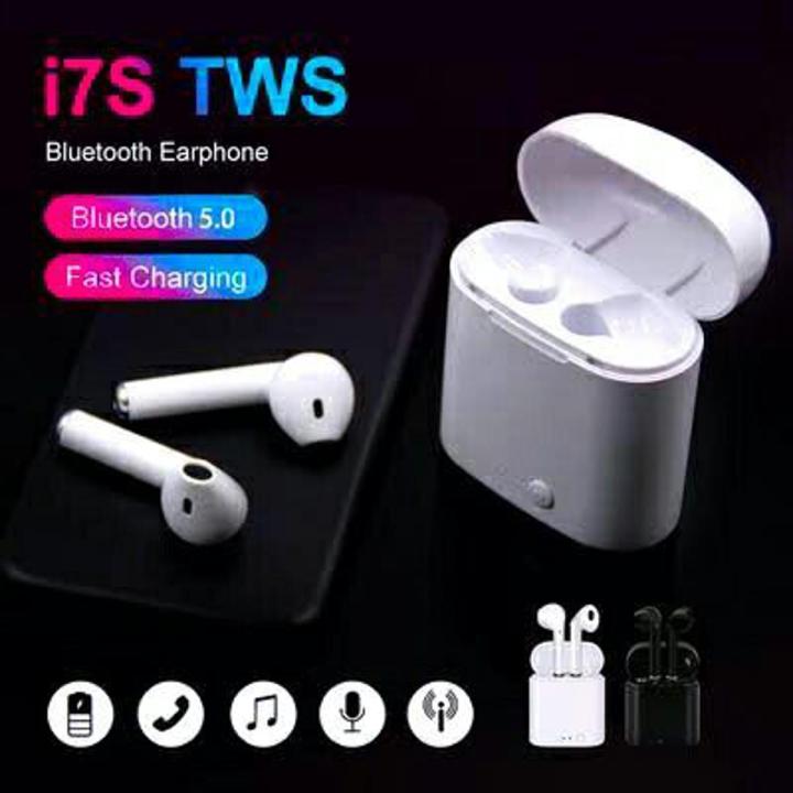 hbq i7s tws bluetooth stereo double headset for all smart phones ...