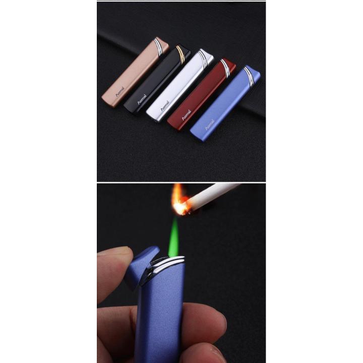 Long Band Torch Jet Compact Lighter Windproff Green Flame Pocket ...