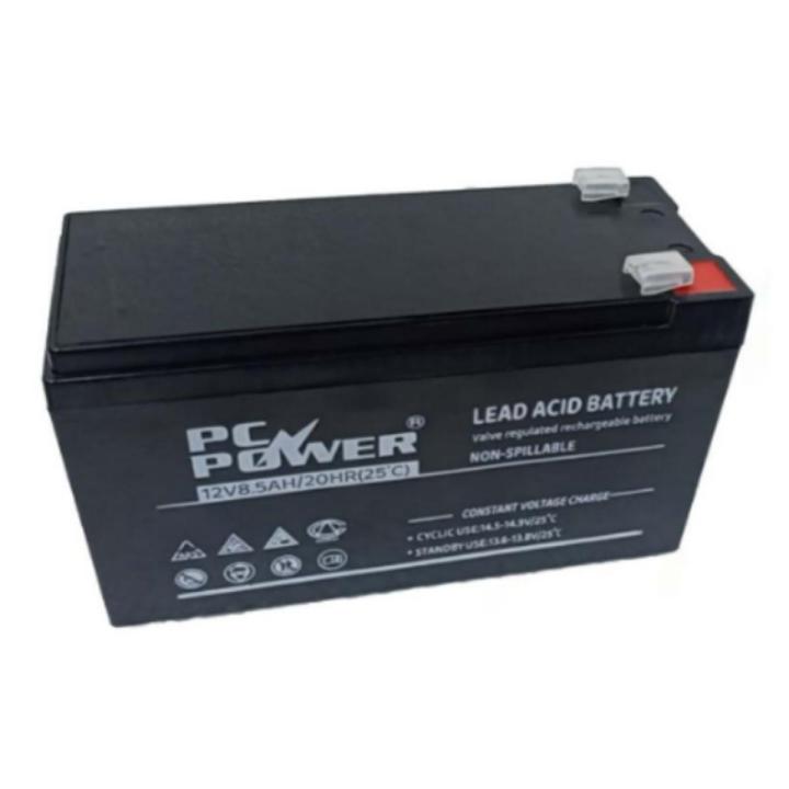 PC POWER 12V 8.5AH UPS Battery (Without Packet) | Daraz.com.bd