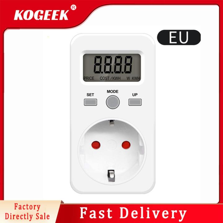 KOGEEK Ene-rgy Meter Wattmeter Digital Power Monitor Meter Electricity ...