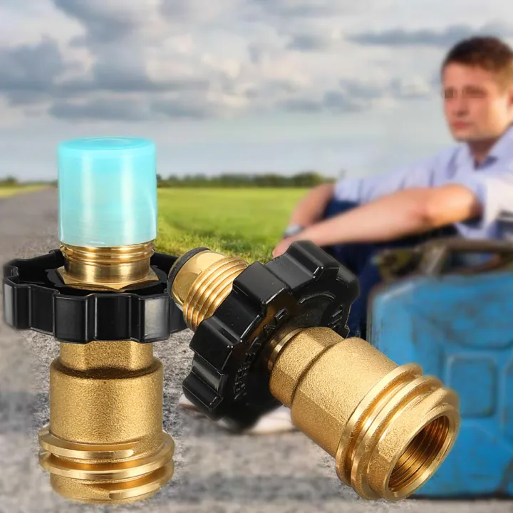 Universal Gas Propane Tank Regulator Adapter POL/Qcc1 Wrench to Hand ...