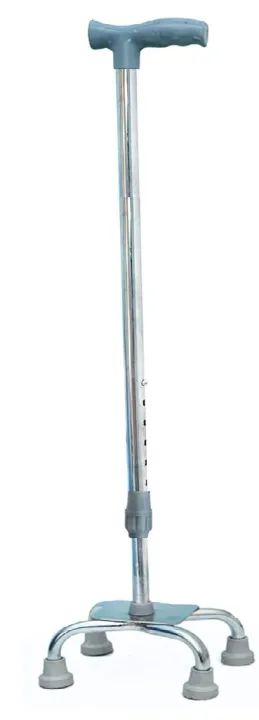 4 Leg Walking Stick Height Adjustable Iron Stick Quadripod Stick Four ...