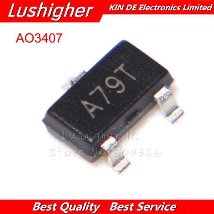 50PCS AO3407A A03407A SOT-23 marking: A79T AO3407 A03407 SOT23 P ...