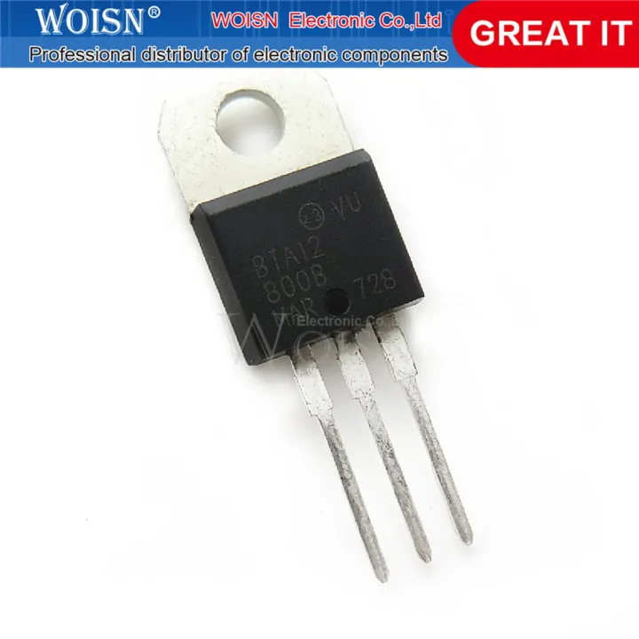 5pcs BTA12-800B BTA12 TO-220 | Daraz.com.bd