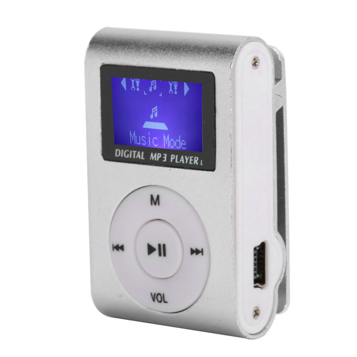 【big-discount】 MP3 Portable Mini MP3 Music Player Sports BackClip LCD ...