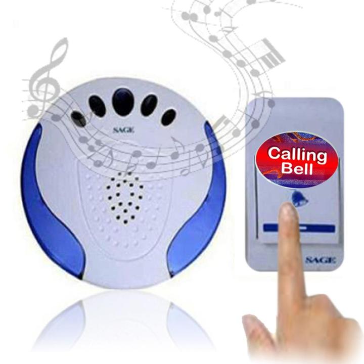 SAGE Wireless Round Electronic Calling Bell / Remote Control Calling ...