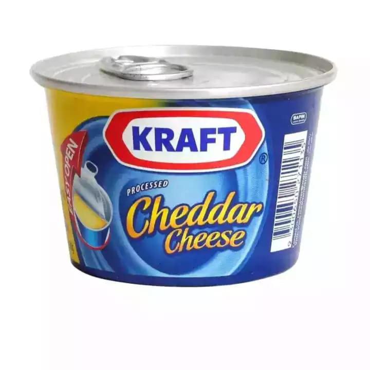 Kraft Processed Cheddar Cheese Tin 190 gm | Daraz.com.bd