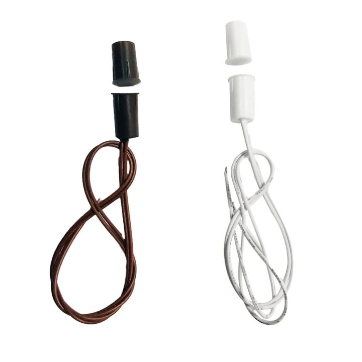 RC-33 Magnetic Reed Switch NC Recessed Wired Window Door Contact Sensor ...