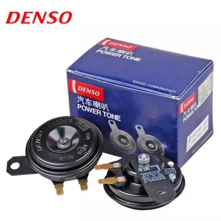 Universal Pack Of 2 Denso Car Horn For Car And Motor Bike In Black ...