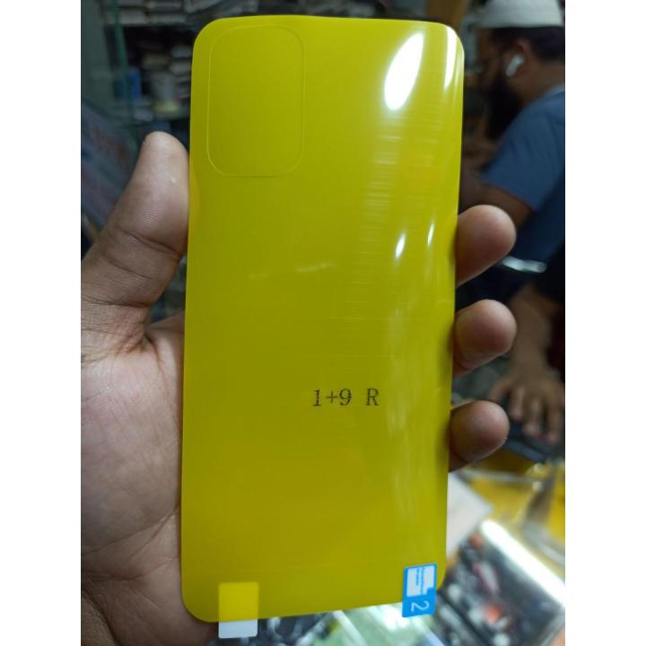 Clear Back Poly Sticker For Oneplus 9R (1+9R) | Daraz.com.bd