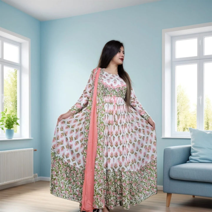 Stylish Linen Fabric Screen Print Kamiz & Orna Set for Women – Elegant ...