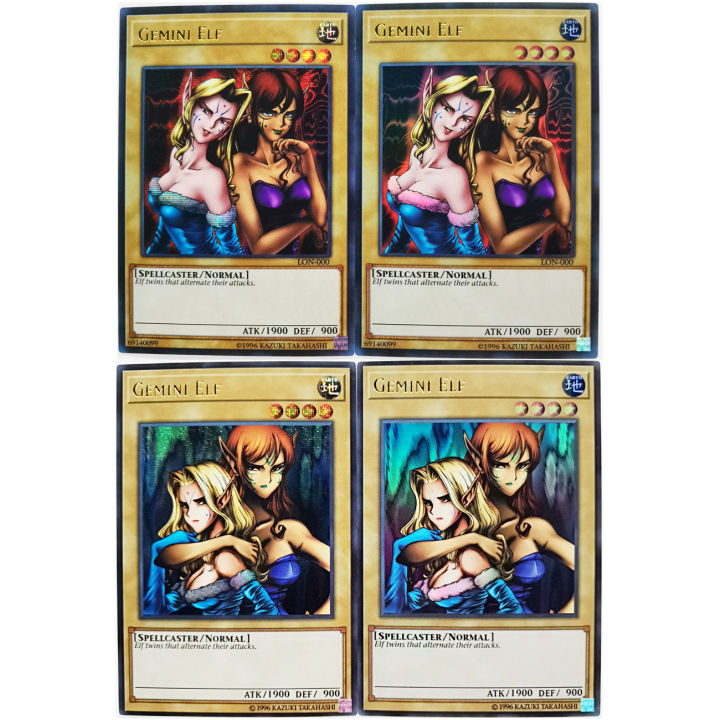 Yu Gi Oh SR Gemini Elf English DIY Toys Hobbies Hobby Collectibles Game ...