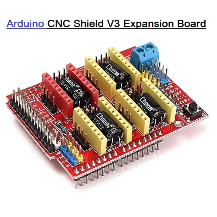 V3 Shield Arduino Compatible CNC Shield V3 For DC Motor Driver Engraving Machine 3D Printers ...