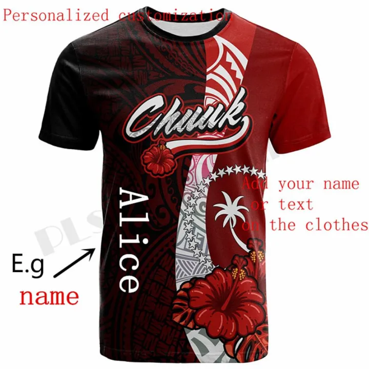 Custom Personalised 3DPrint Tribal Culture Chuuk Kosrae Pohnpei ...