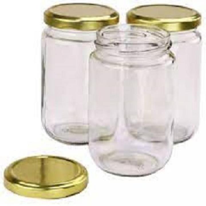 Glassware food jar , food container, glass jar 500 ml (4 pcs) | Daraz ...