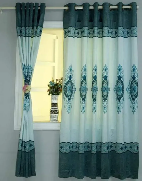Premium Quality Home tex synthetic Curtain, (6 khuci) Porda, parda for ...